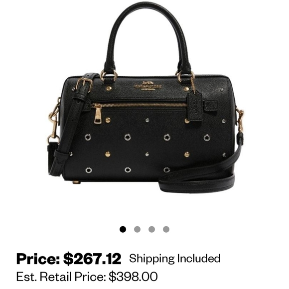 Coach | Bags | Coach Rowan Satchel With Grommets | Poshmark